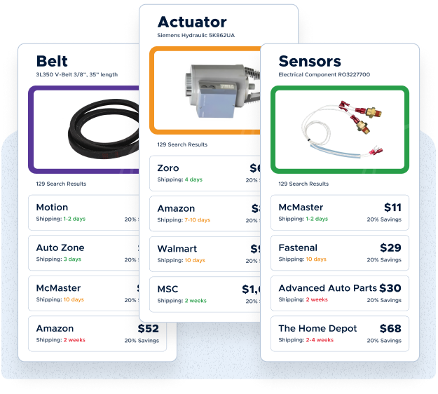 Limble CMMS + Search | Smarter Spare Parts Management