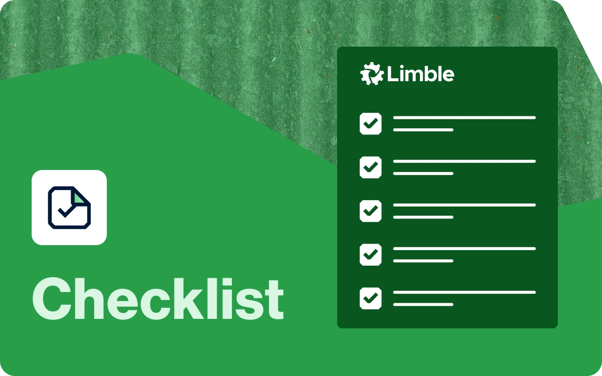 Preventive Maintenance Checklist | Limble CMMS